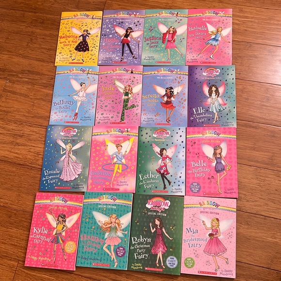 Scholastic | Other | Rainbow Magic Set Of Books Perfect Condition Set ...
